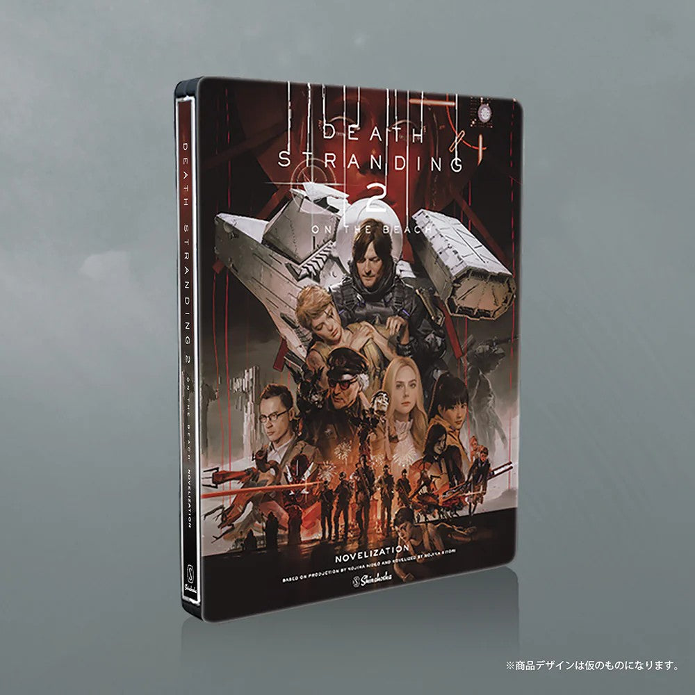 DEATH STRANDING 2: ON THE BEACH Novelize Steel Book Edition (Japanese ...