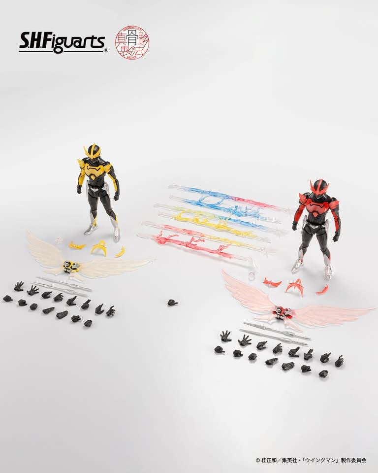 S.H.Figuarts (SHINKOCCHOUSEIHOU) Wingman Delta End Set Japan version ...